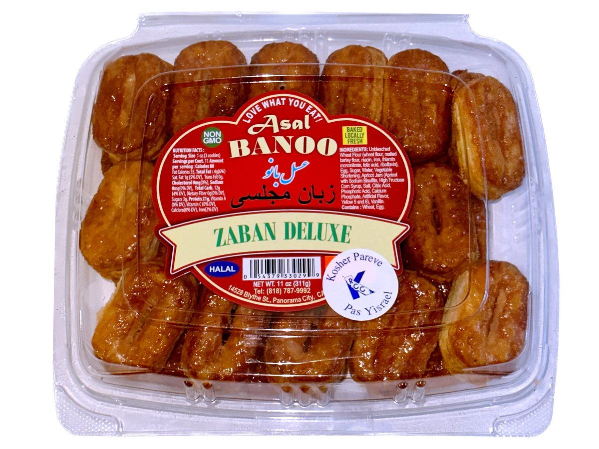 Fresh Zaban Cookie Asal Banoo (Shirini Zabaan) – Kalamala