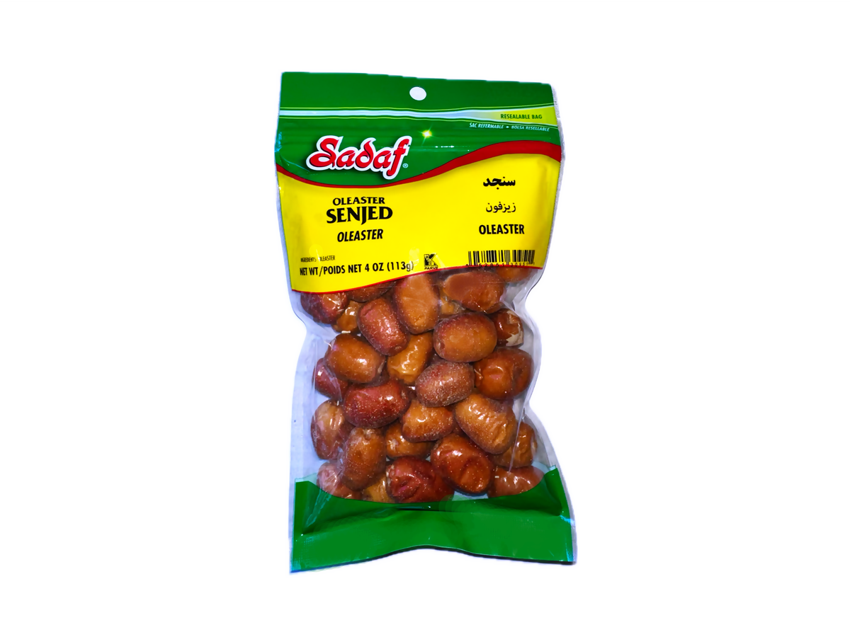 Oleaster Sadaf (4 Oz) (Lotus Tree Fruit, Senjed) – Kalamala