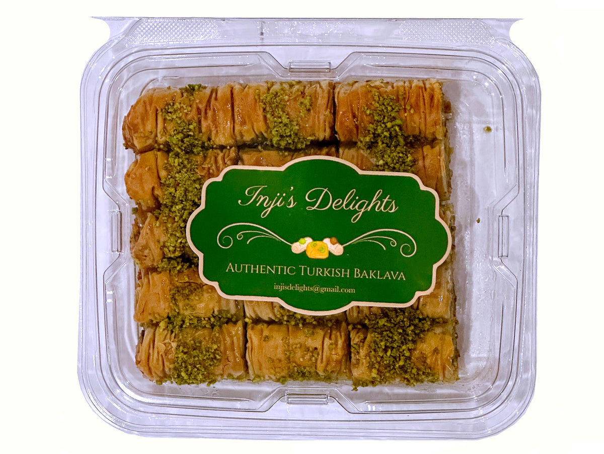 Fresh Authentic Turkish Baklava Roll - Pistachio (Baghlava) – Kalamala