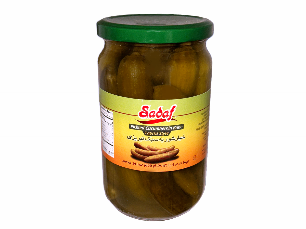 Pickled Cucumbers In Brine - Tabrizi Style (Khiar shoor) – Kalamala