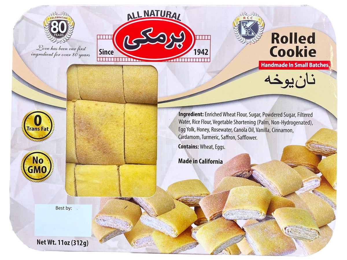 Barmaki Cookie - Fresh Rolled (Kauk, Kaak, Kak, Nan Youkhe, Yookhe ...