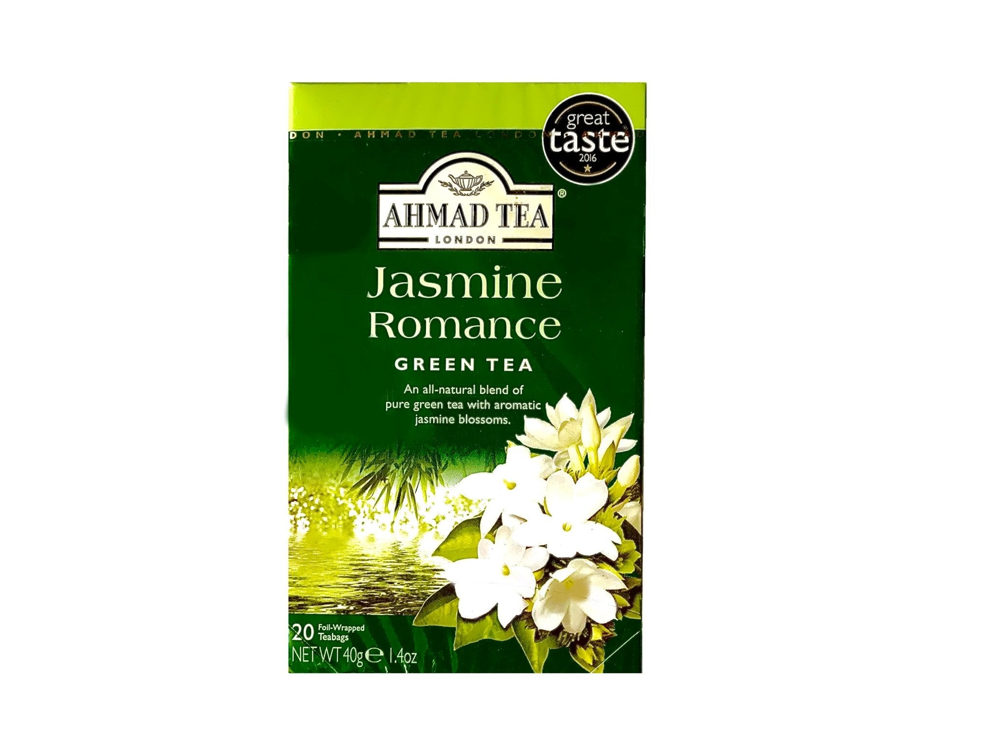 Jasmine Romance Green Tea - Bags - 20 Bags (Chai) – Kalamala