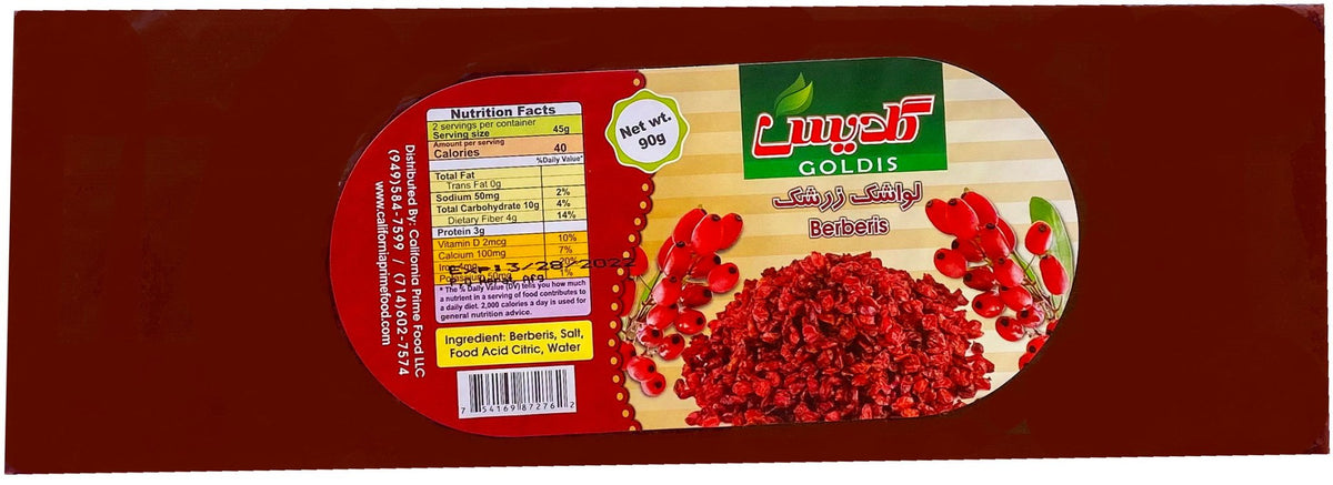 Large Fruit Leather - Barberry (Lavashak Zereshk) – Kalamala