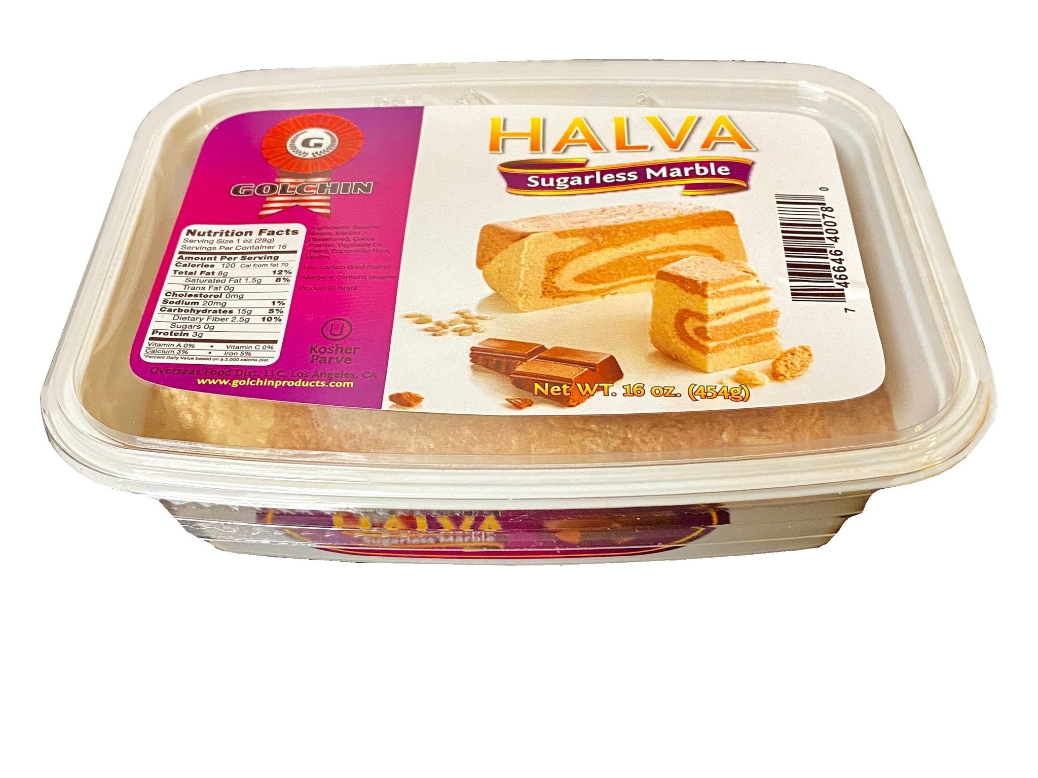Marble Halva - Sugarless (Halvardeh) – Kalamala
