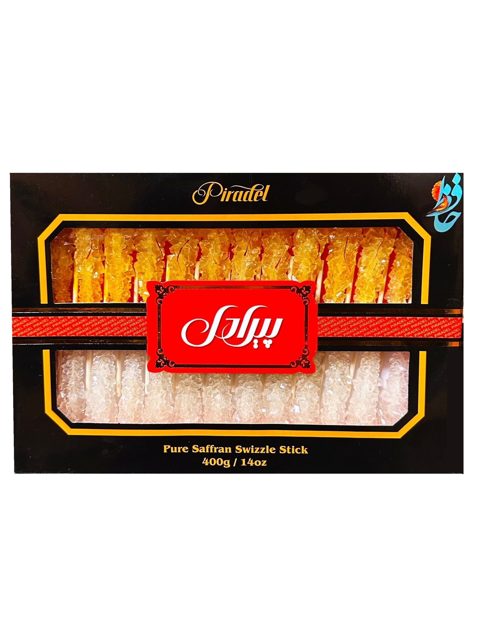 Saffron Rock Candy - 2-Colors - 14 Oz (Nabat-Nabaat) – Kalamala