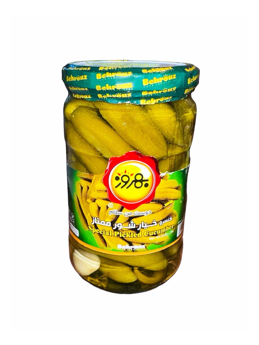 Special Pickled Cucumbers (Khiar shoor Momtaz Behrooz) – Kalamala