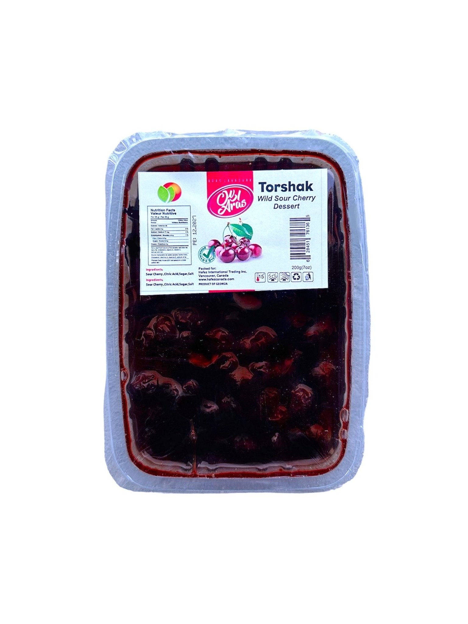 Wild Sour Cherries Dessert - 7 Oz (Torshak Albaloo) – Kalamala